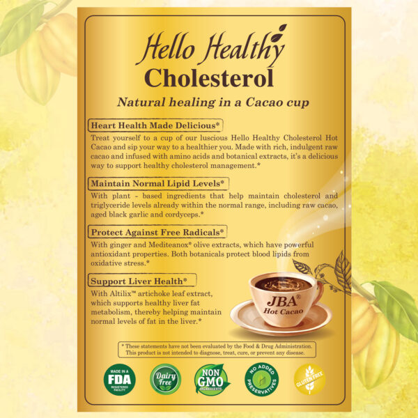 JBA Hello Healthy Cholesterol cacao – JBA